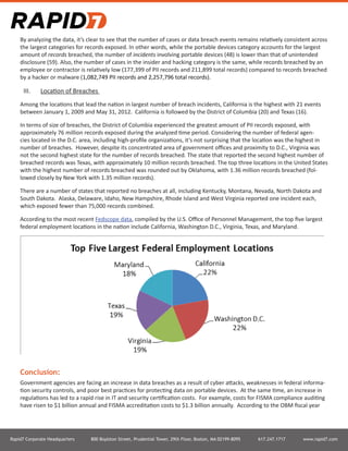 Rapid7 Report: Data Breaches in the Government Sector | PDF | Information and Network Security ...