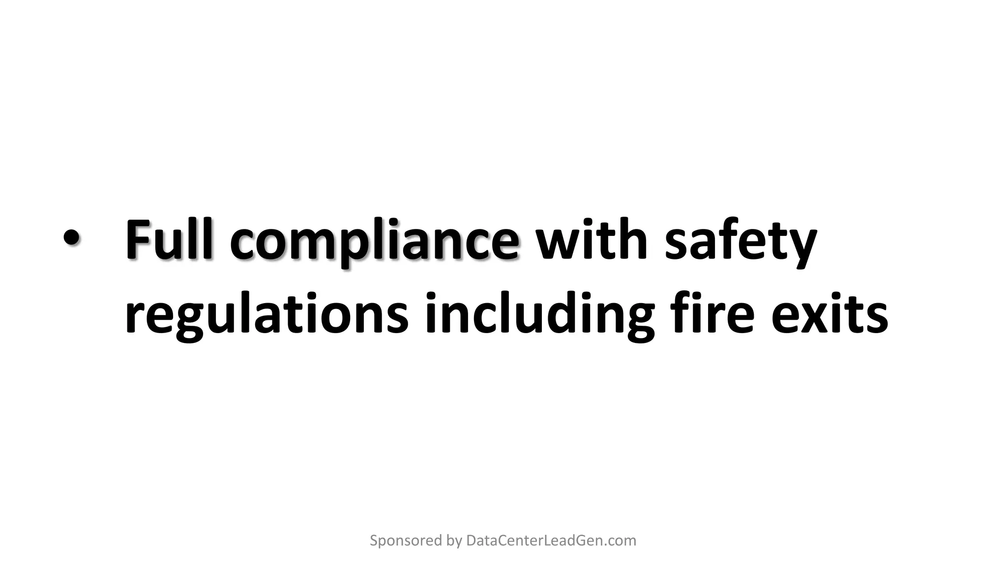 Data Center Checklist for Infrastructure Best Practices (SlideShare) | PDF | Computer Networking ...