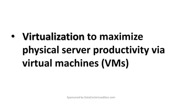Data Center Checklist for Infrastructure Best Practices (SlideShare) | PDF | Computer Networking ...