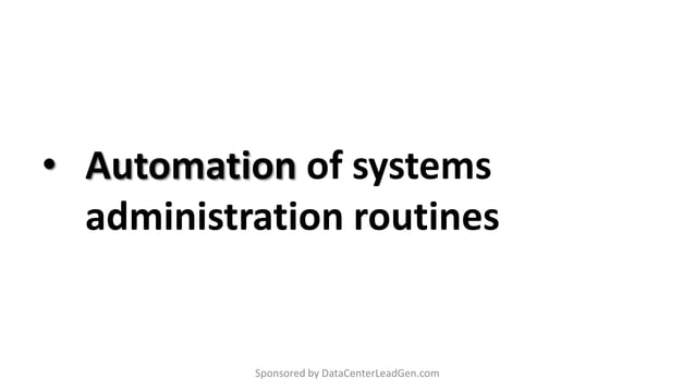 Data Center Checklist for Infrastructure Best Practices (SlideShare) | PDF | Computer Networking ...