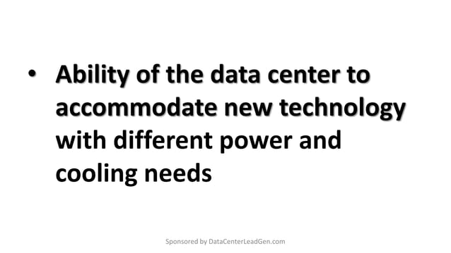 Data Center Checklist for Infrastructure Best Practices (SlideShare) | PDF | Computer Networking ...