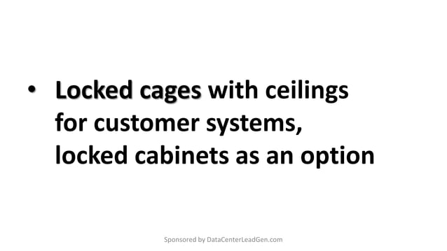 Data Center Checklist for Infrastructure Best Practices (SlideShare) | PDF | Computer Networking ...