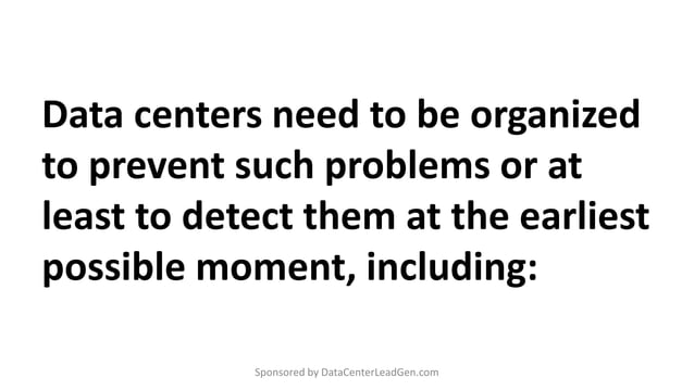 Data Center Checklist for Infrastructure Best Practices (SlideShare ...