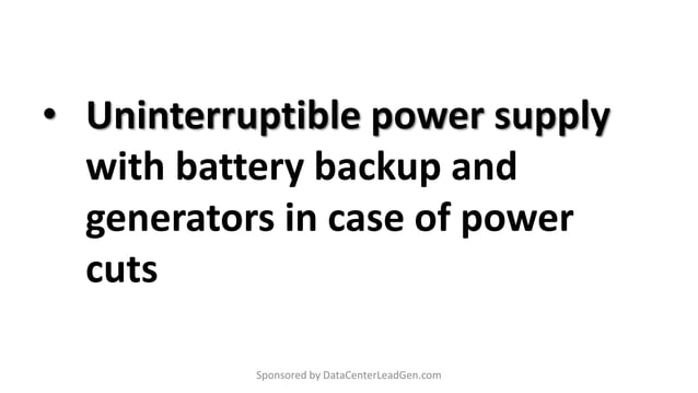 Data Center Checklist for Infrastructure Best Practices (SlideShare) | PDF | Computer Networking ...