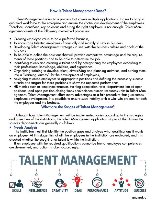 Data-Centered Talent Management Is A Must For Sustainable Success! | PDF