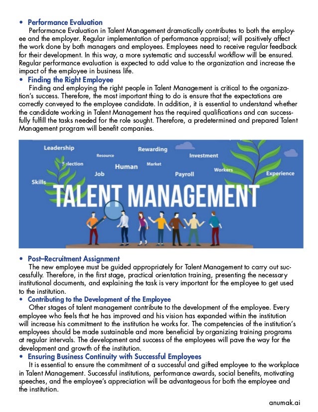 Data-Centered Talent Management Is A Must For Sustainable Success! | PDF
