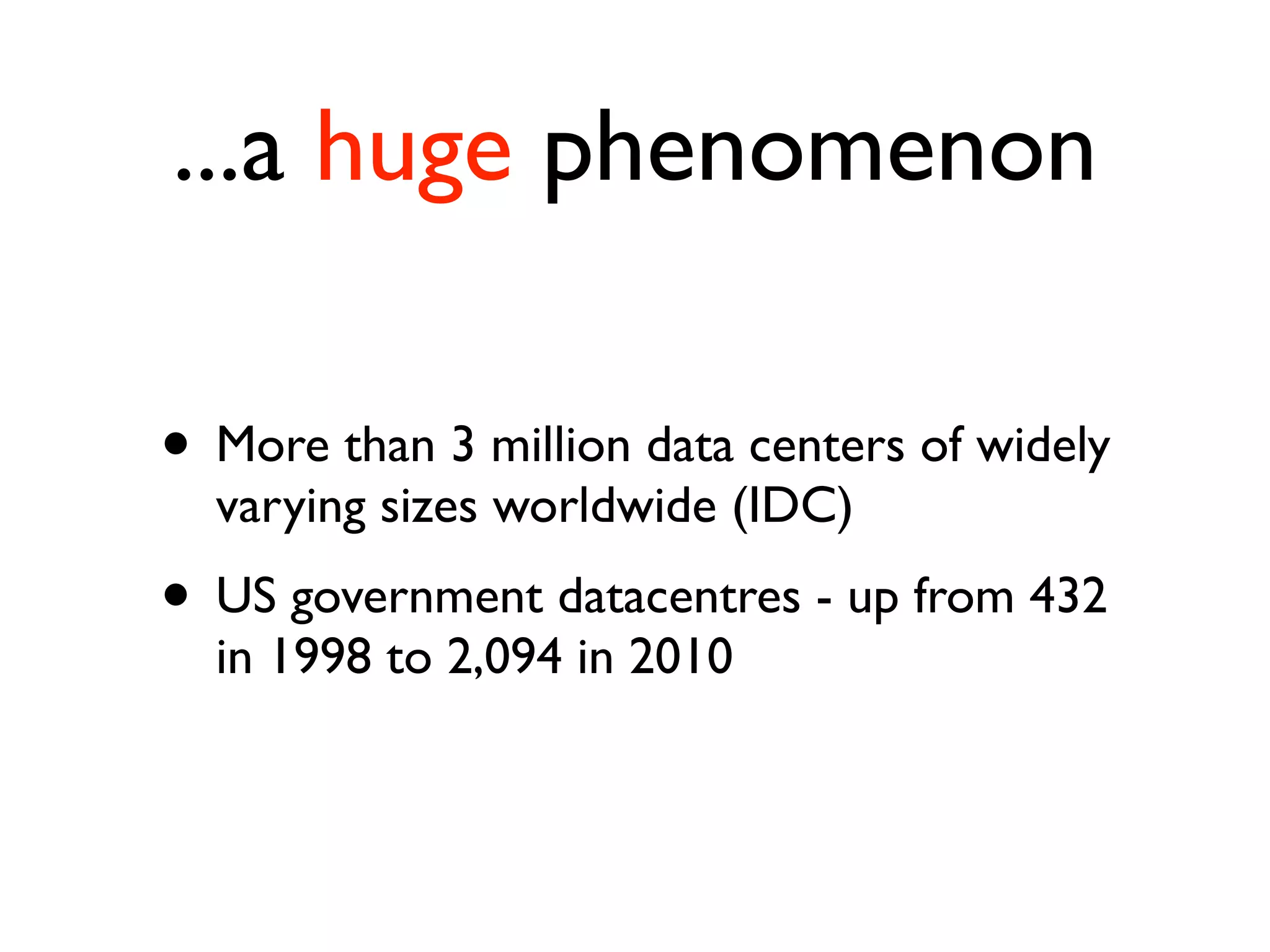 Data centre energy use | PPT