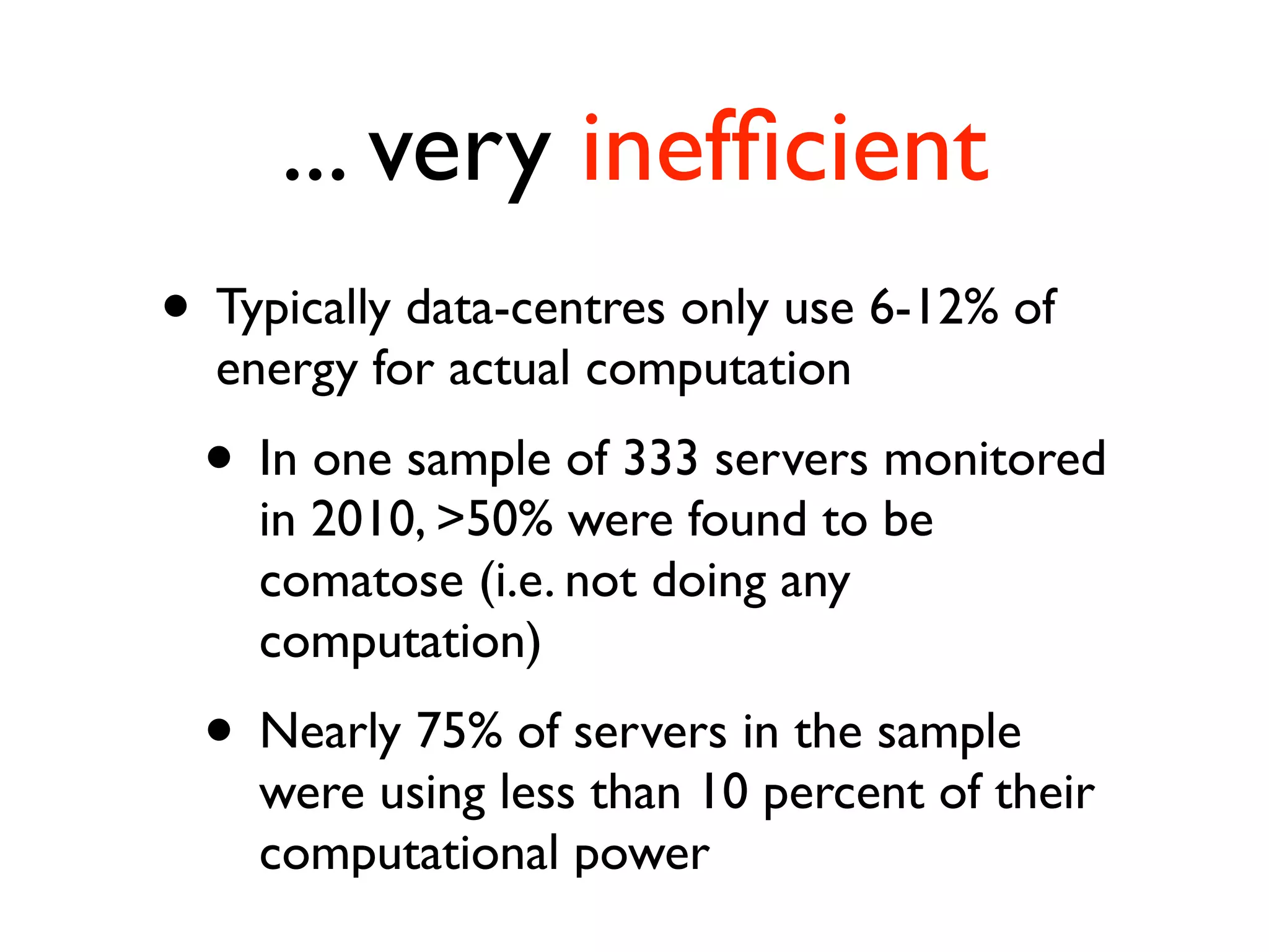 Data centre energy use | PPT