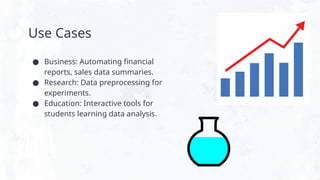 Data-Centric Tasks using Large Language Models | PPT