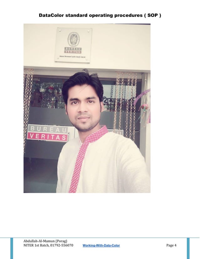 datacolor spectrophotometer working procedure | PDF | Computing ...