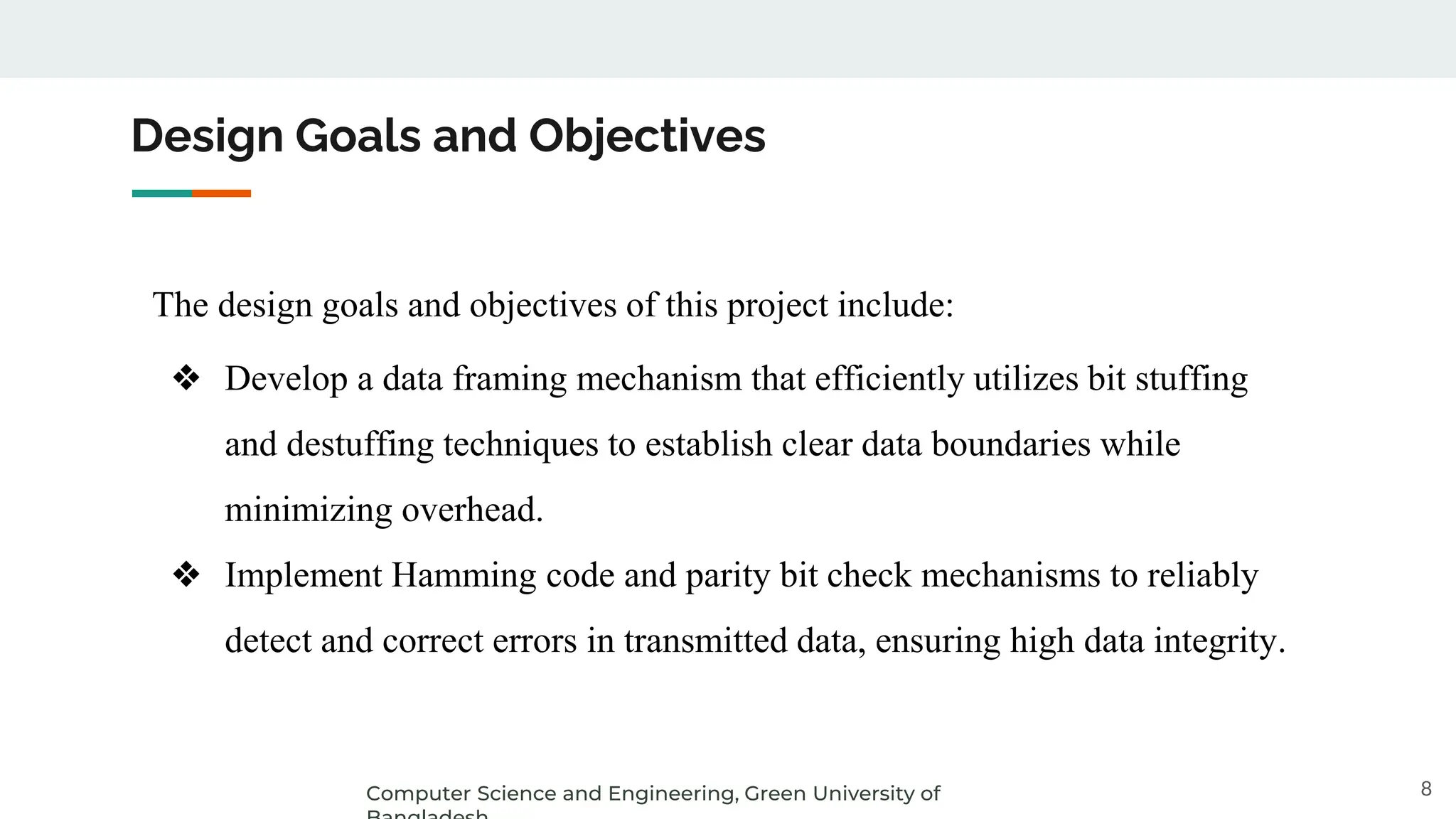 Presentation On Dataguard Data Transmission And Error Detection System Ppt