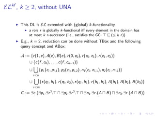 Data Complexity in EL Family of Description Logics | PDF | Databases | Computer Software and ...
