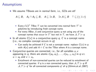 Data Complexity in EL Family of Description Logics | PDF | Databases | Computer Software and ...