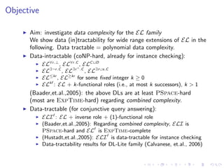 Data Complexity in EL Family of Description Logics | PDF | Databases | Computer Software and ...