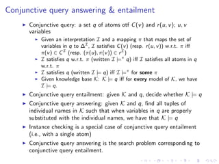 Data Complexity in EL Family of Description Logics | PDF | Databases | Computer Software and ...