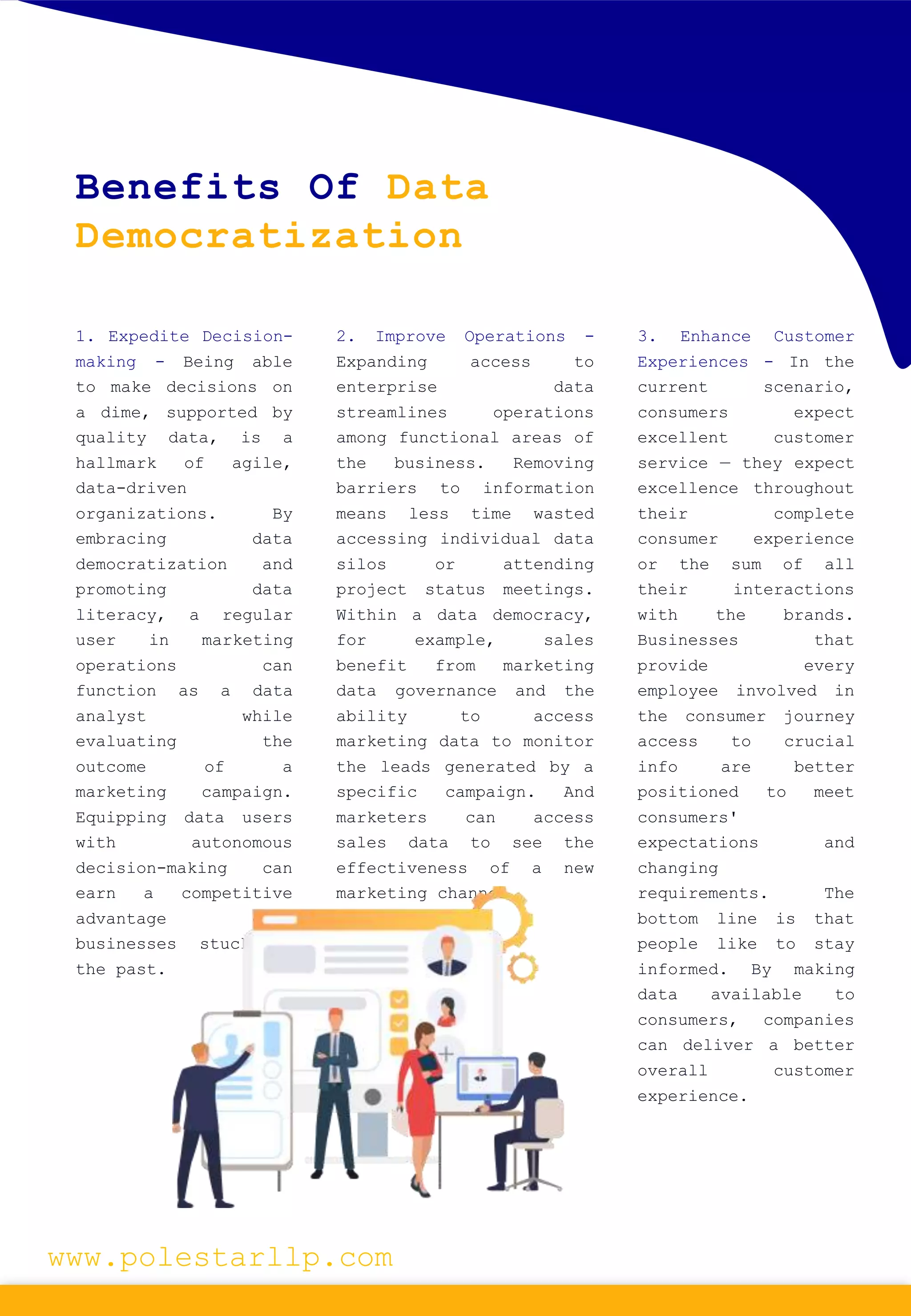 Data democratization the key to future proofing data culture | PDF