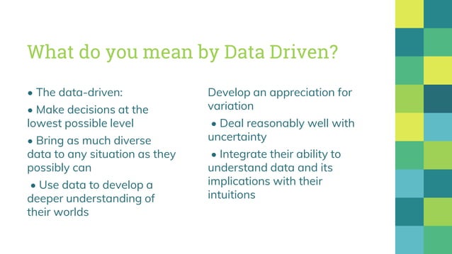 Data driven | PPT