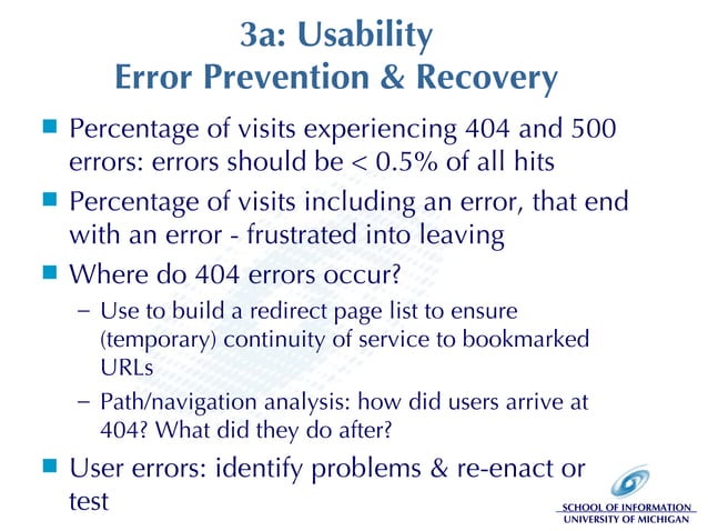 Data Driven Design: Using Web Analytics to Improve Information Architectures | PPT