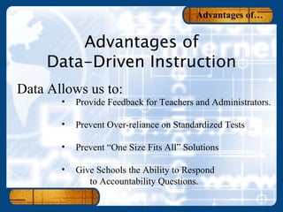 Data Driven Instrruction | PPT
