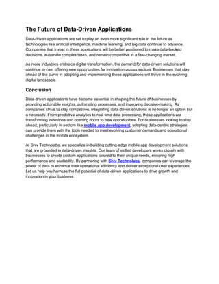 A Step-by-Step Guide to Developing Effective Data-Driven Applications | PDF | Computer Software ...