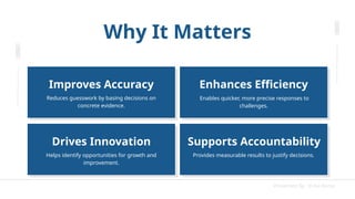 Data-Driven Decision Making From Erika Bond | PPTX