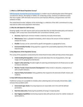 Data-Driven Decisions - UAE Embarks on CAPI-Based Population Survey.pdf