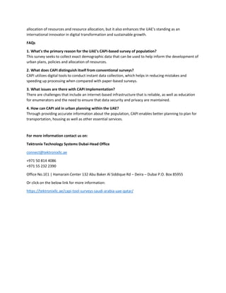 Data-Driven Decisions - UAE Embarks on CAPI-Based Population Survey.pdf