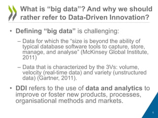 Data driven innovation for education | PPTX
