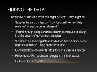 Data driven journalism | PPT