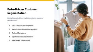 Data-Driven Marketing Using Analytics to Make Informed Decisions | PPTX