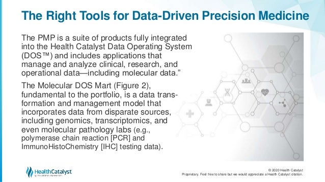 Data-Driven Precision Medicine: A Must-Have for the Next-Generation o…