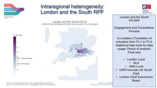 Data-driven regional productivity scorecards in the United Kingdom ...