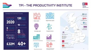 Data-driven regional productivity scorecards in the United Kingdom ...