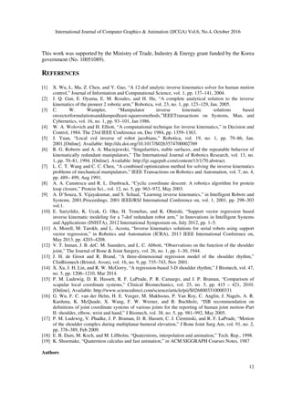 Data-Driven Shoulder Inverse Kinematics | PDF