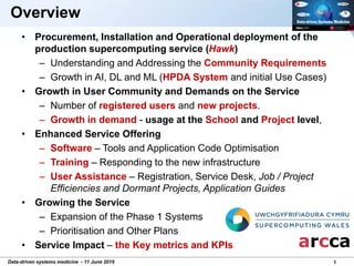 Prof. Martyn Guest (Cardiff University) - Data-driven systems medicine ...