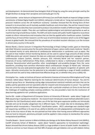 Data driven systems medicine article | PDF