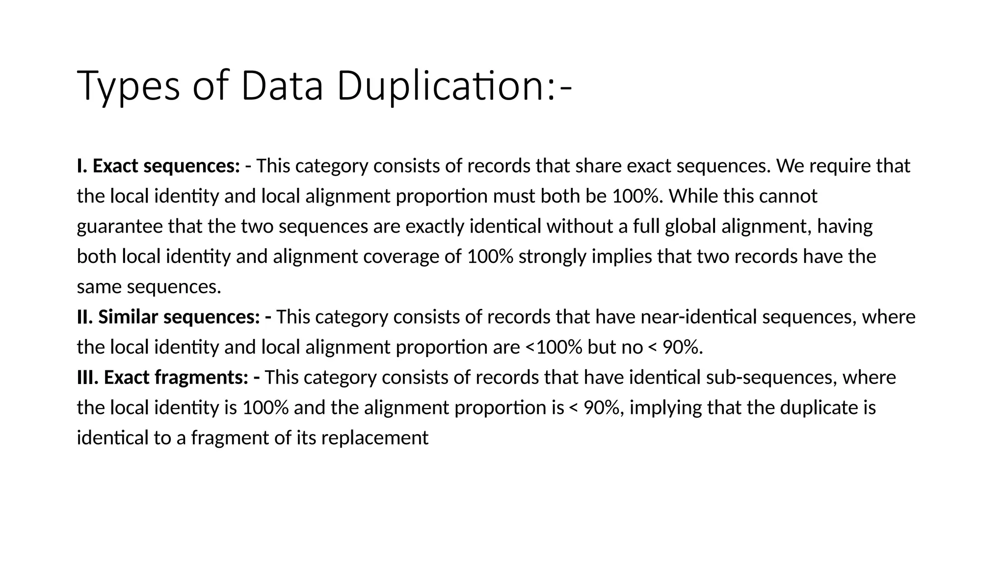Data-Duplication in research methodology | PPTX
