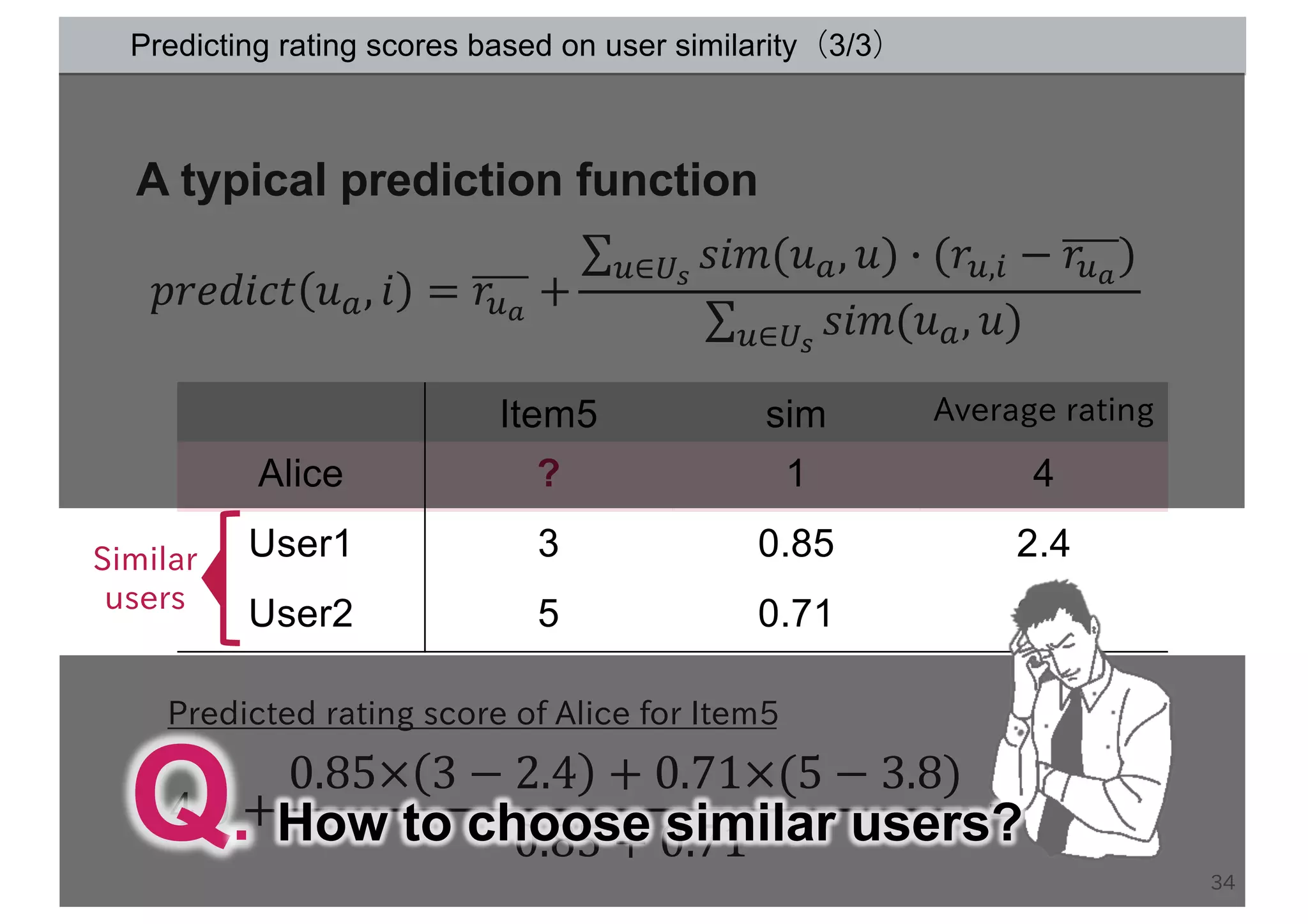 Collaborative Filtering 1 User Based Cf Ppt 6537