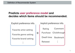 Collaborative Filtering 1: User-based CF | PDF