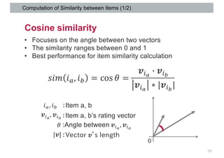 Collaborative Filtering 2: Item-based CF | PDF