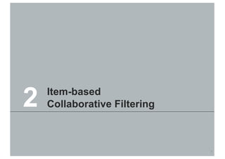 Collaborative Filtering 2: Item-based CF | PDF