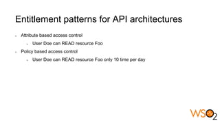 Data Entitlement in an API-Centric Architecture | PPT