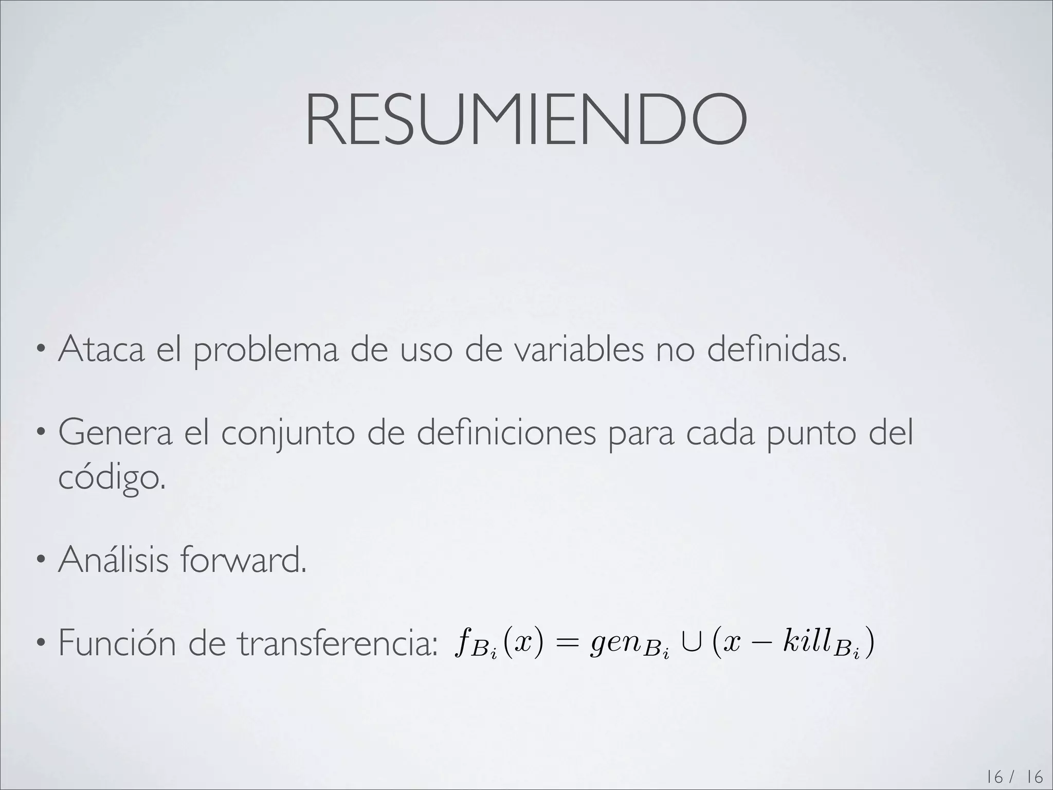 Data-flow Analysis: Reaching Definitions | PDF