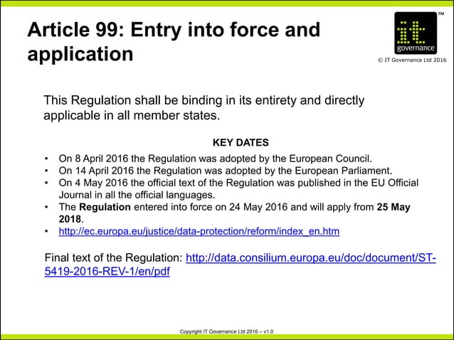 Data Flow Mapping and the EU GDPR | PPT
