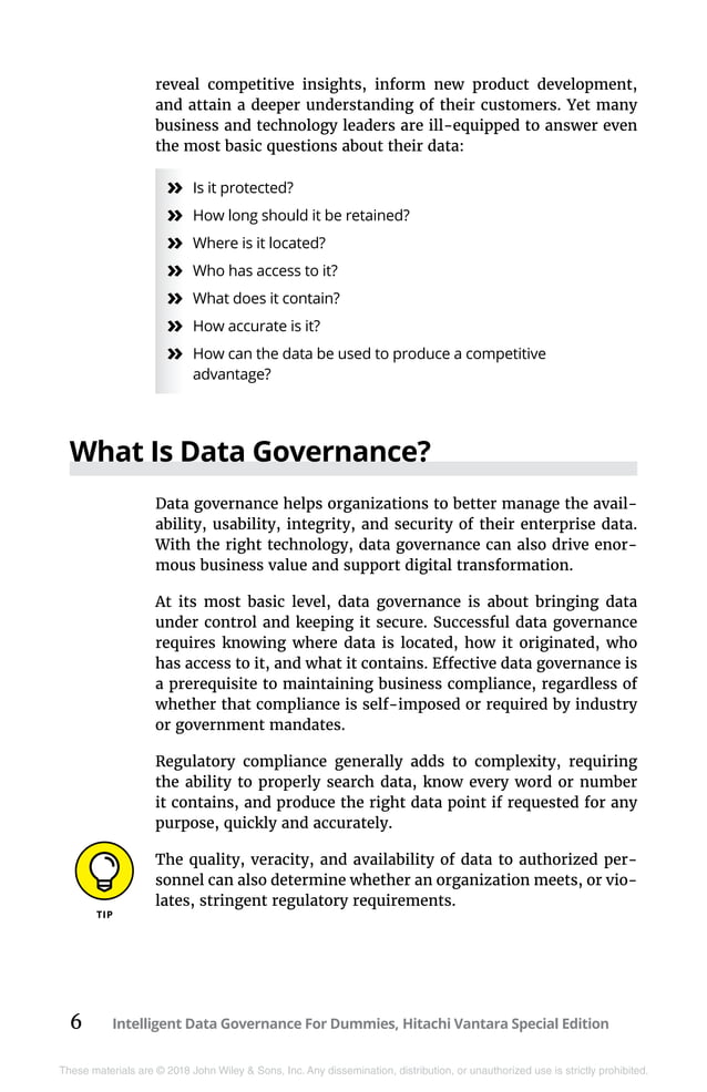 Data governance-for-dummies | PDF | Databases | Computer Software and Applications