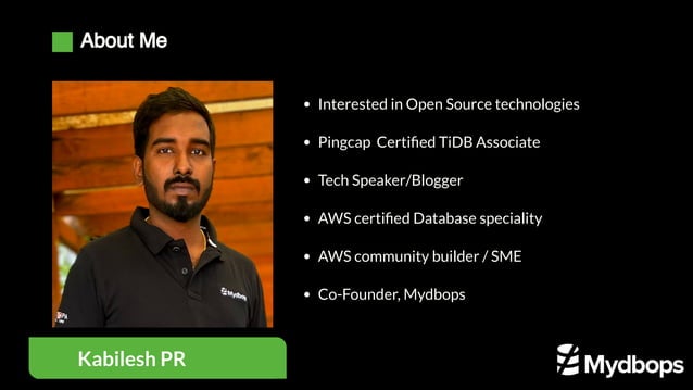 Data High Availability With TIDB | PPT