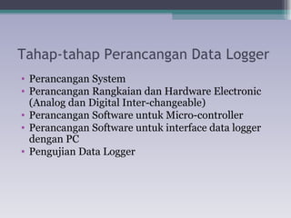 Data Logger | PPT