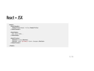 Жизненный цикл React приложений | PPT