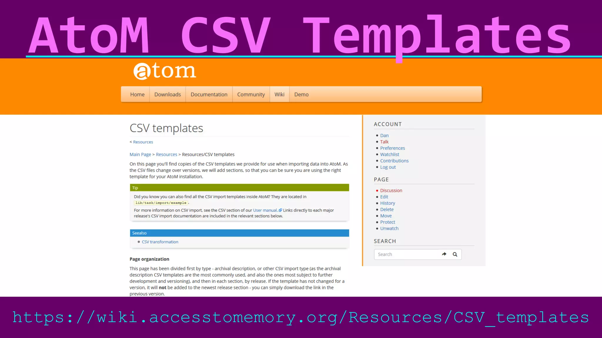 AtoM Data Migrations | PPTX
