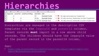 AtoM Data Migrations | PPTX